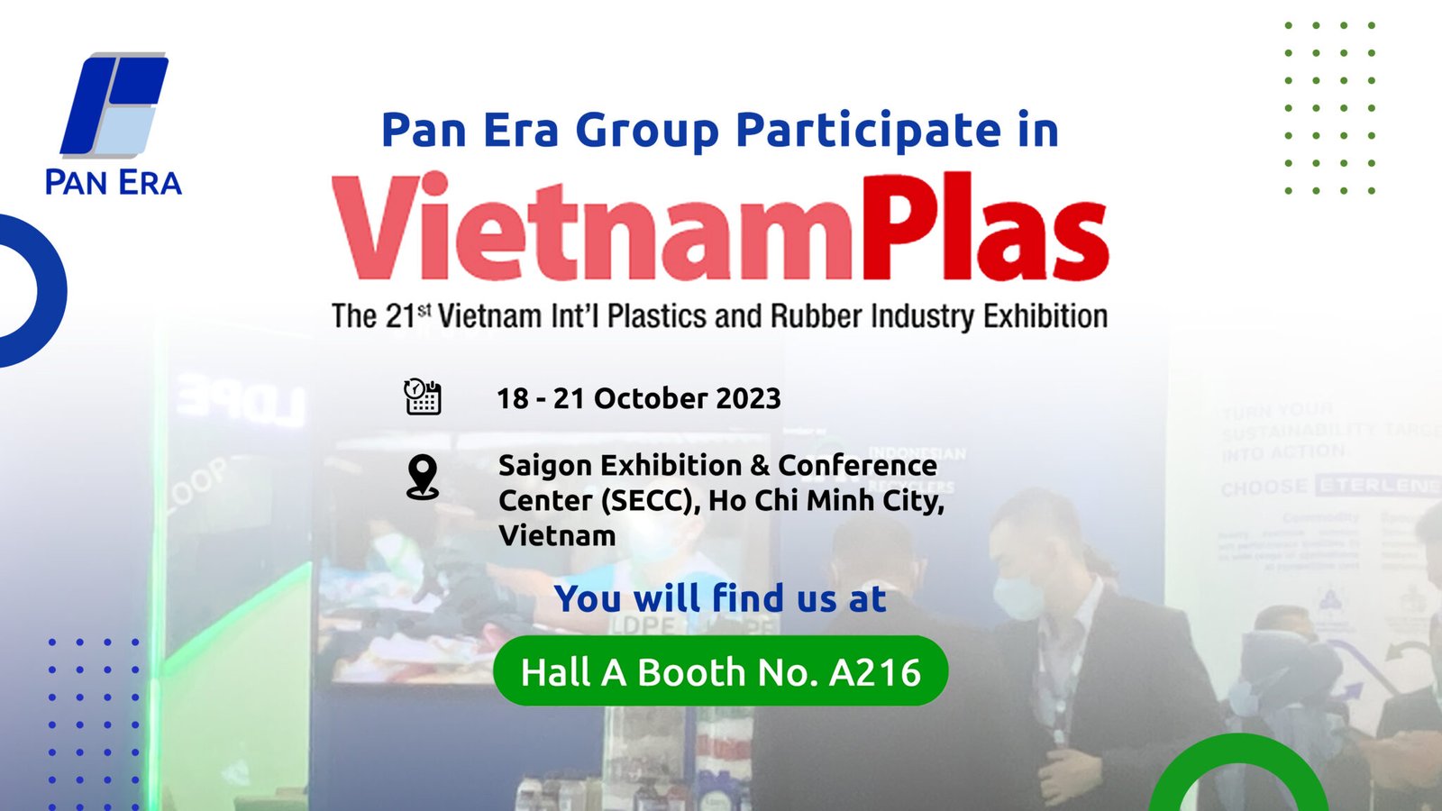 Pan Era Group Embraces Sustainability at VietnamPlas 2023 – Pan Era Group